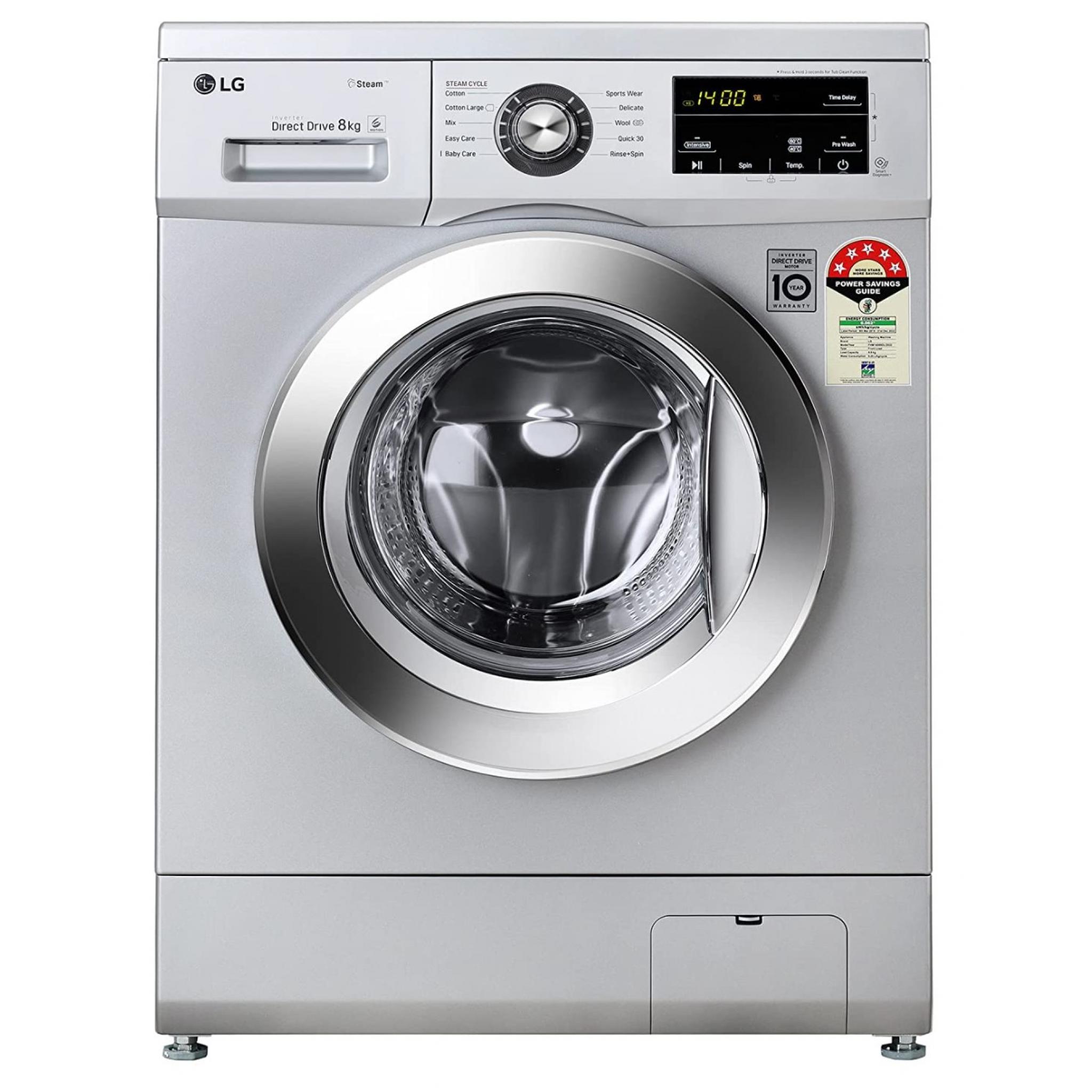 LG 8Kg Front Load Fully-Automatic Washing Machine - Lipa pole pole by ...
