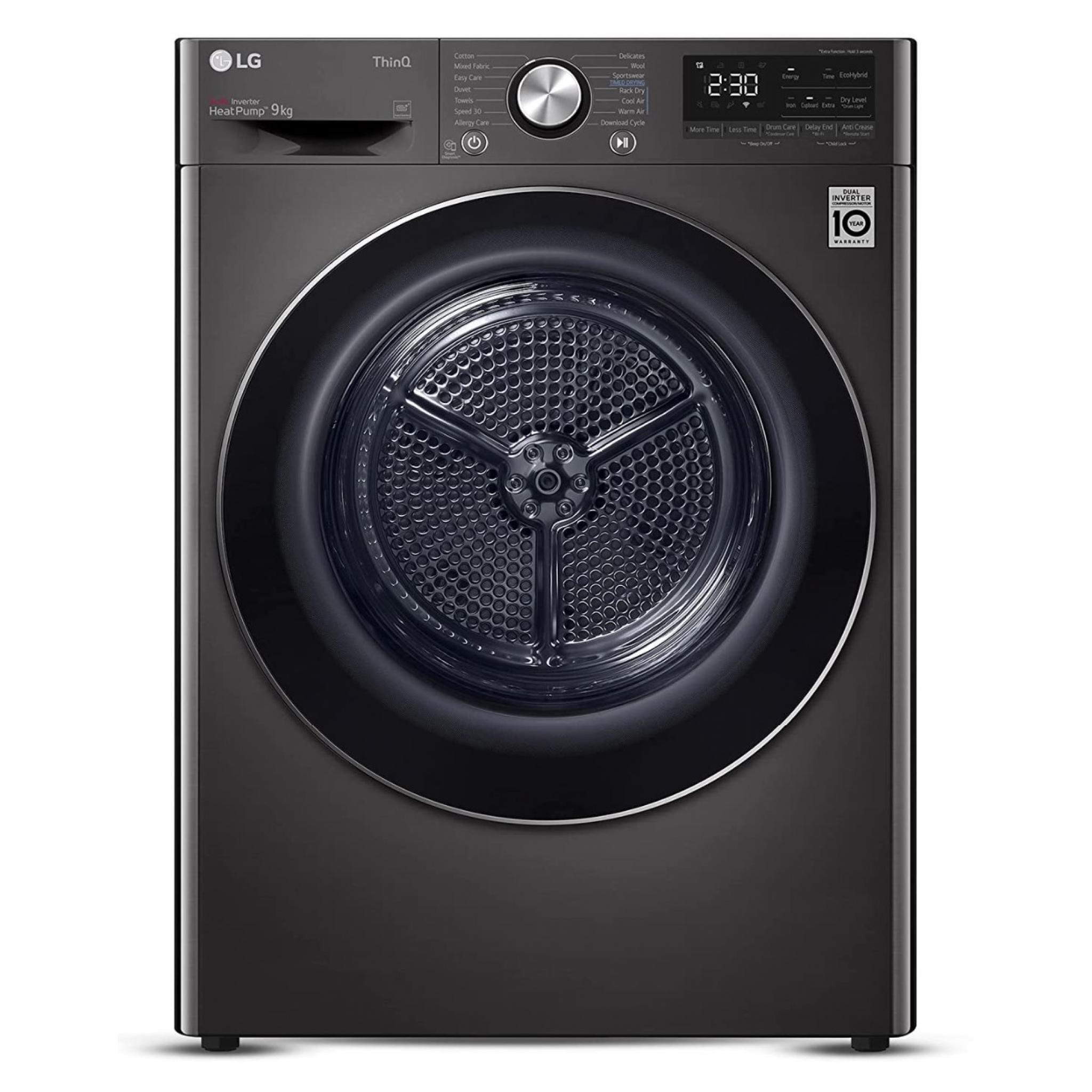 LG 9Kg Front Load Fully-Automatic WiFi Smart Washing Machine - Lipa ...