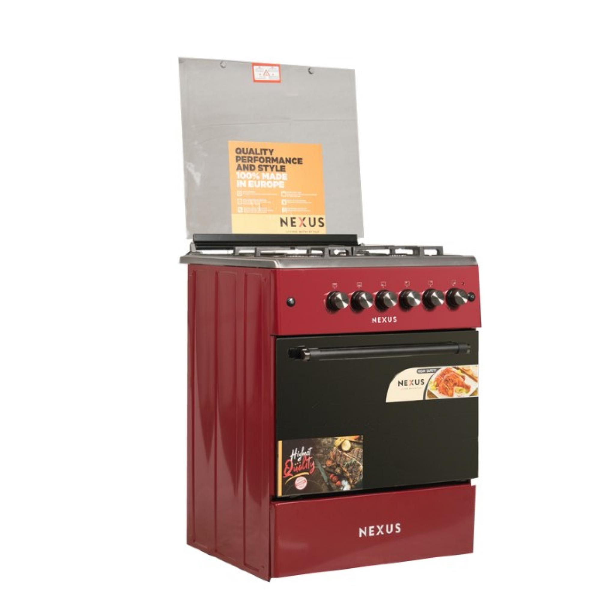 Nexus 3 Gas + 1 Electric 60×60 Electric Oven Standing Cooker - Lipa ...