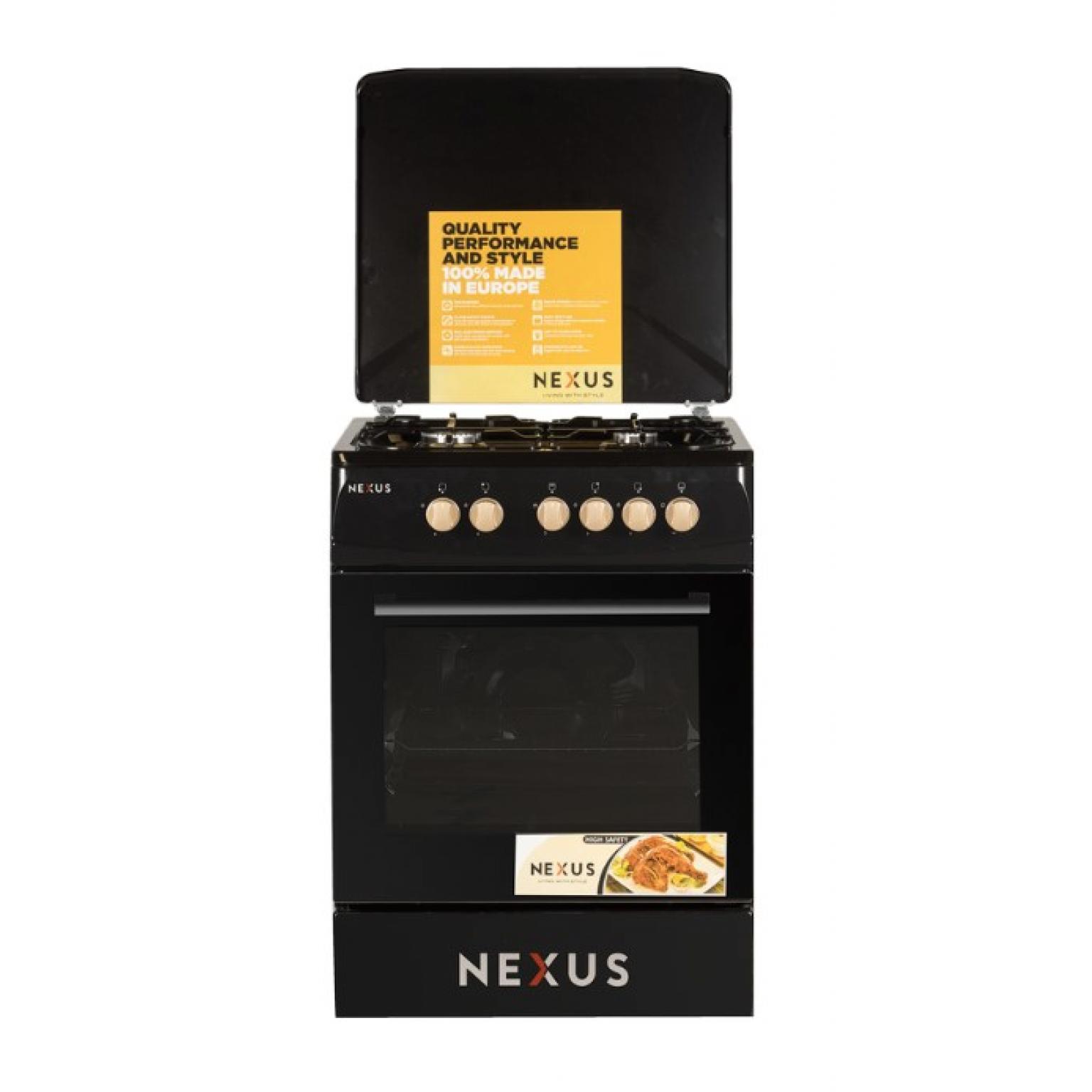 Nexus 4 Gas Burners 60×60 Electric Oven Standing Cooker - Lipa pole ...