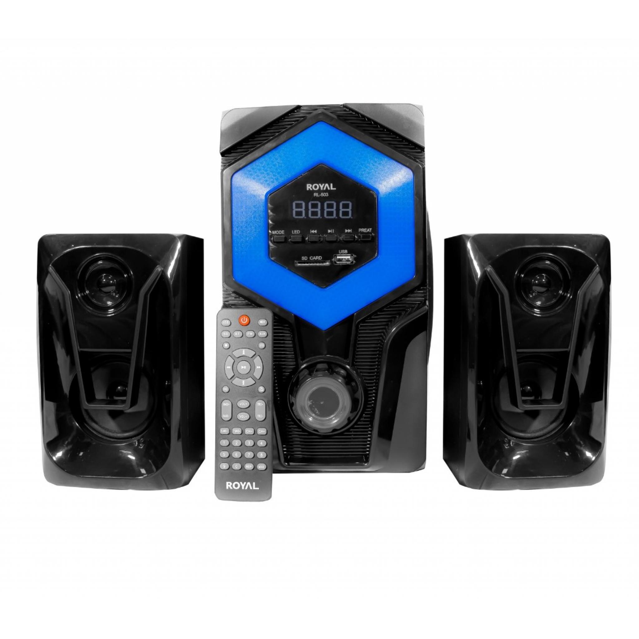 Royal RL503 2.1CH AC/DC 50W RMS Multimedia Speaker - Lipa pole pole by ...