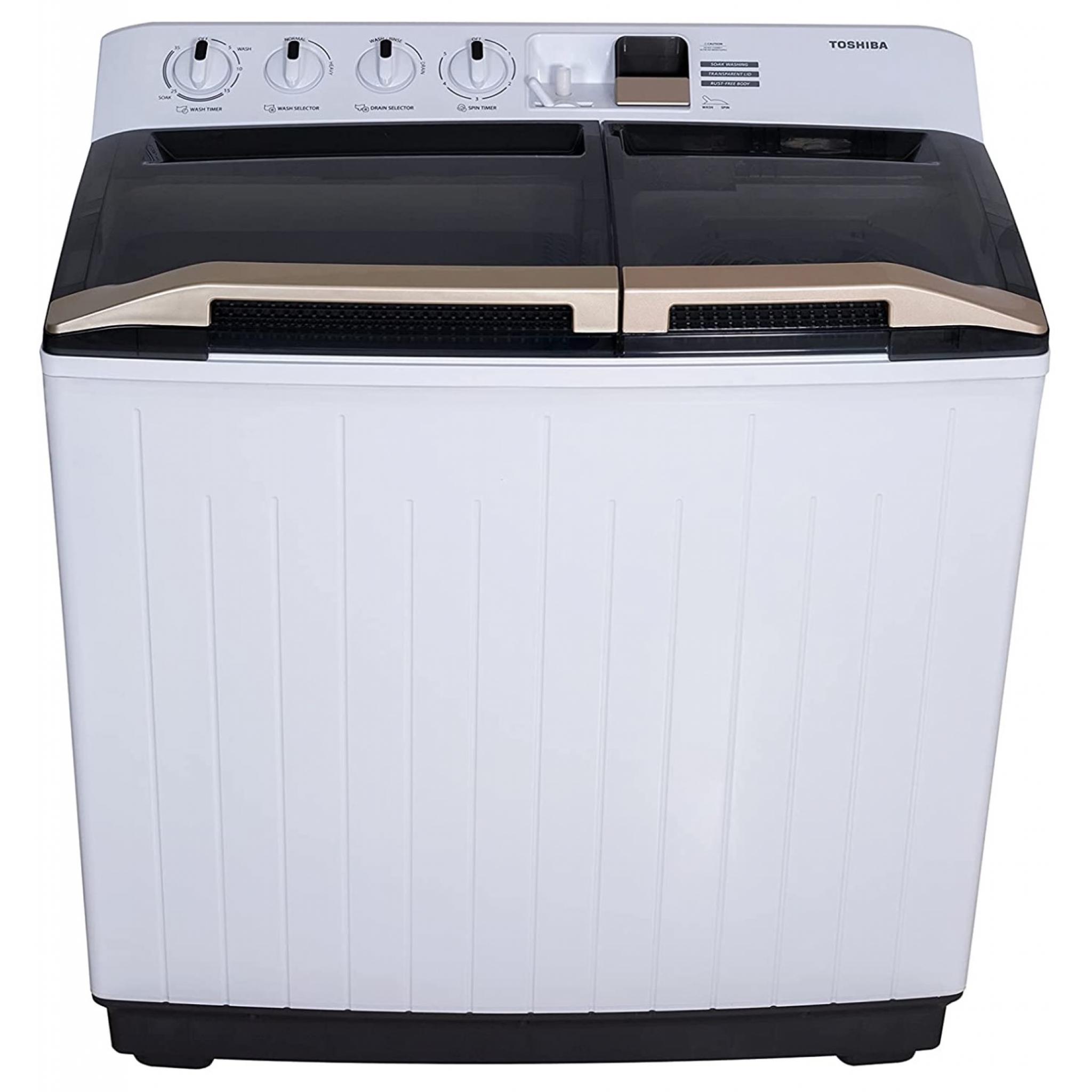 Toshiba 12Kg Top Load Semi-Automatic Twin Tub Washing Machine - Lipa ...
