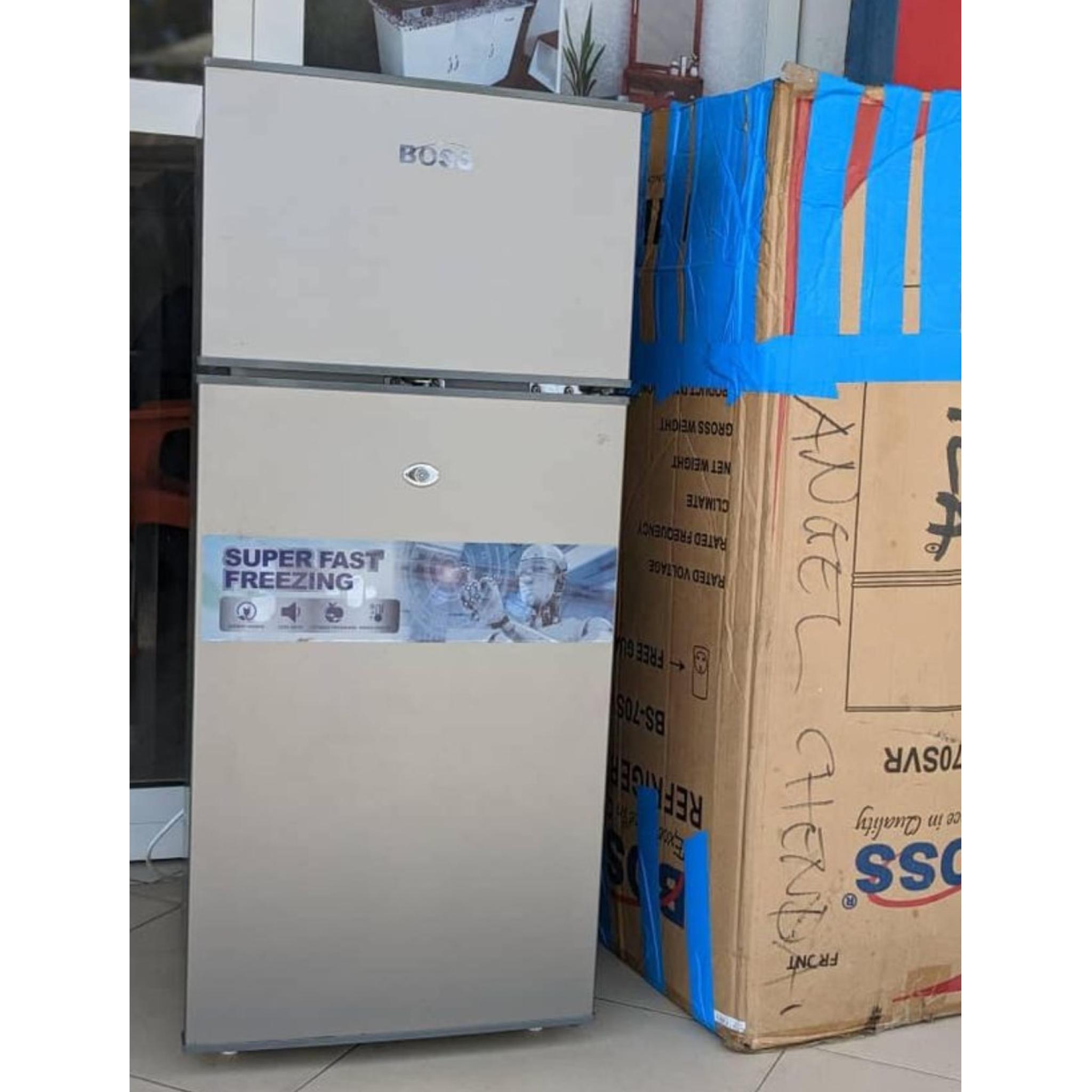 BOSS 110 Liters Direct Cool Double Door Fridge - Lipa pole pole by ...