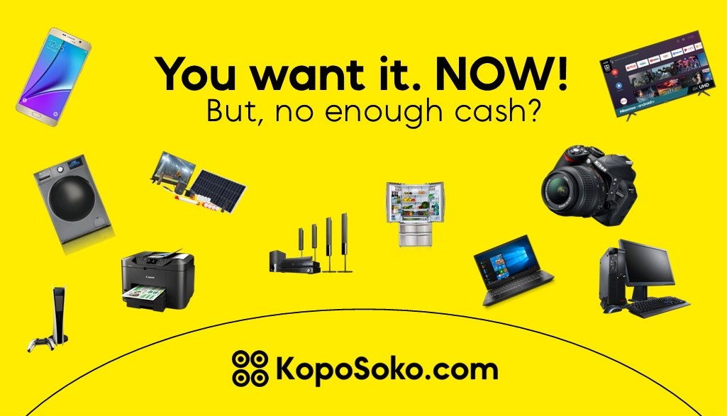 KopoSoko - Pata sasa, lipa polepole. Pay as you use