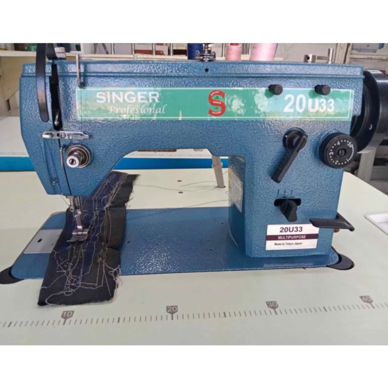 Singer 20U33 Industrial Straight and Zigzag Sewing Machine - Lipa pole ...