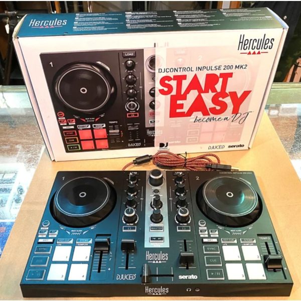Hercules DJControl Inpulse 200 MK2 – 2-Deck USB DJ Controller for Beginners - Lipa pole pole by ...