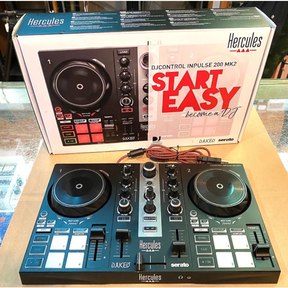 Hercules DJControl Inpulse 200 MK2 – 2-Deck USB DJ Controller for Beginners - Lipa pole pole by ...