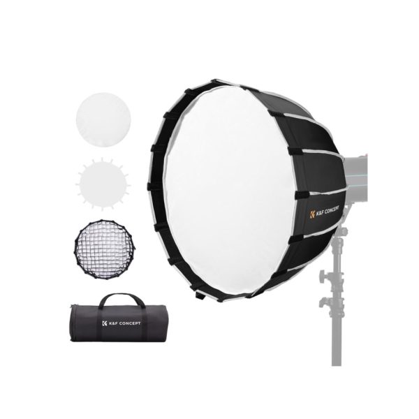 K&F Concept 90cm Parabolic Hexadecagon Softbox with Bowens Mount - Lipa ...