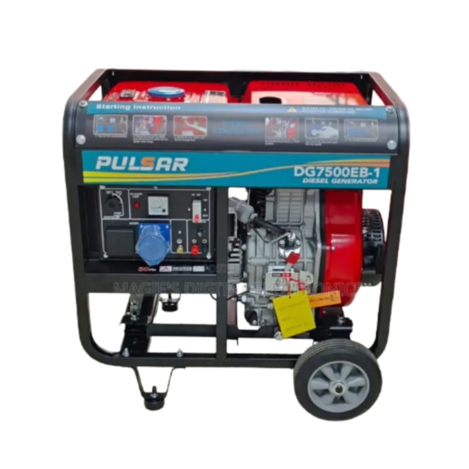 Pulsar 7kVA Diesel Generator – 6kW Silent Backup Power - Lipa pole pole ...